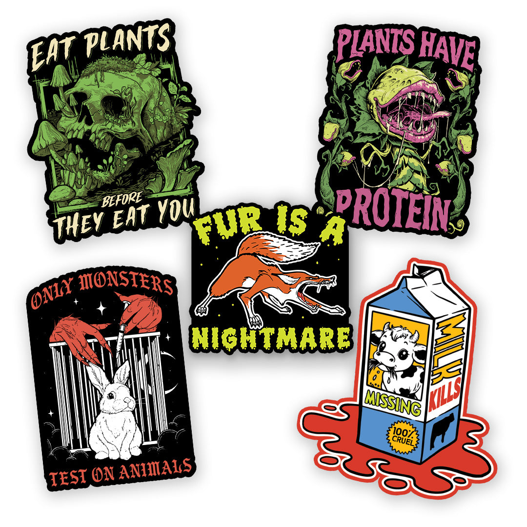 Halloween 2025 Sticker Pack – Compassion Co